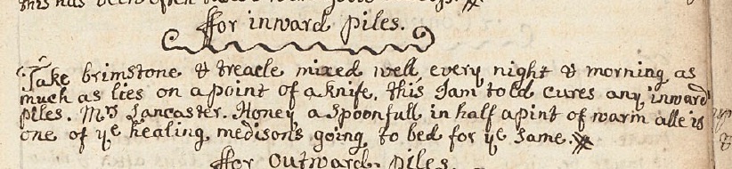 Brimstone and Treacle: Teaching History of Medicine with Recipes ...