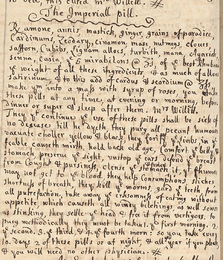 Brimstone and Treacle: Teaching History of Medicine with Recipes ...